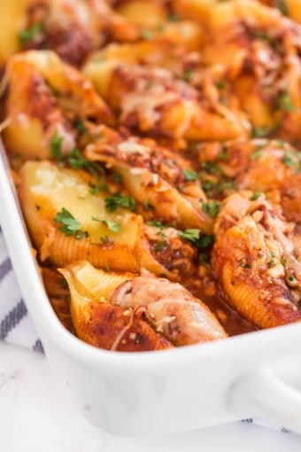 Classic Cheese Stuffed Shells Recipe - Kylee Cooks