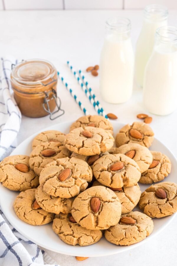 Easy Almond Butter Cookies Recipe - Kylee Cooks