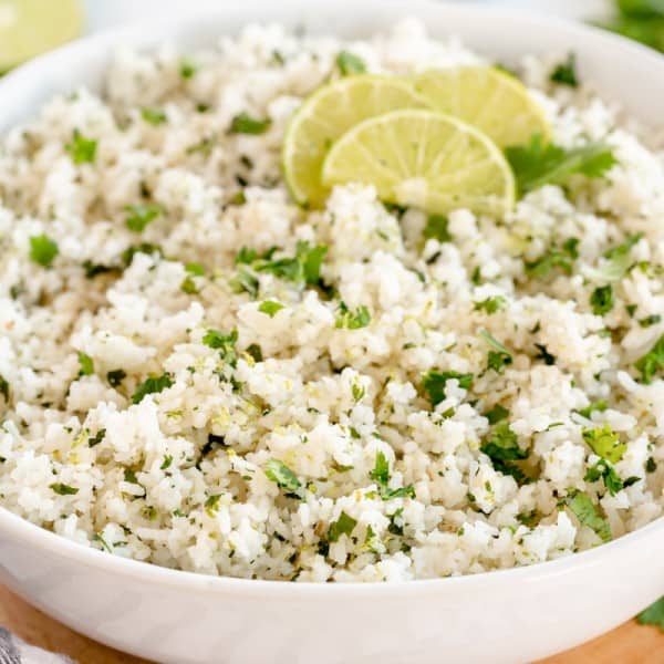 Easy Cilantro Lime Rice Recipe (Perfect for Tacos & Bowls) - Kylee Cooks