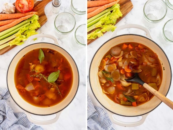 DIY: Roasted Vegetable Stock - Kylee Cooks