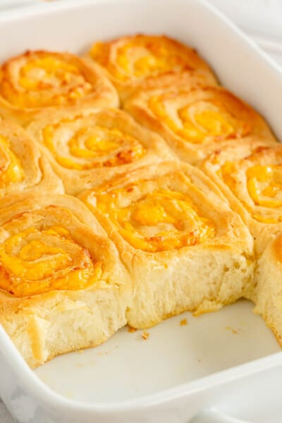 Garlic Cheese Bread (Rolls) Recipe - Kylee Cooks