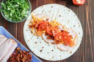 Turkey Club Wrap Recipe | Kylee Cooks