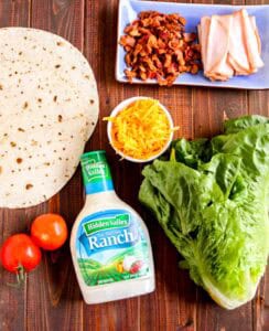 Turkey Club Wrap Recipe | Kylee Cooks