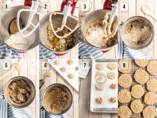 Crispy Chewy Oatmeal Cookies - the best! - Kylee Cooks