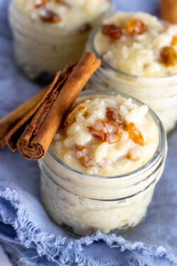 Creamy Rice Pudding Recipe (using Cooked Rice) - Kylee Cooks