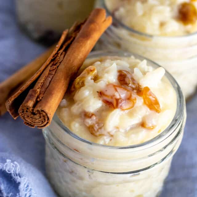 Creamy Rice Pudding Recipe (using Cooked Rice) - Kylee Cooks