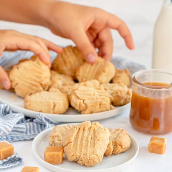 Simple Caramel Cookies - Kylee Cooks