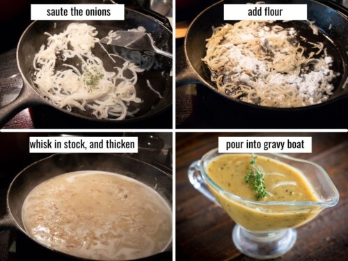 How to make Gravy from Scratch (step by step photos) - Kylee Cooks