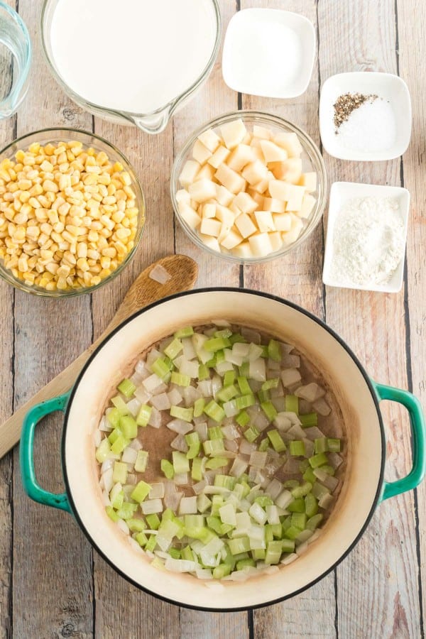 Best Ever Corn Chowder Recipe - Kylee Cooks