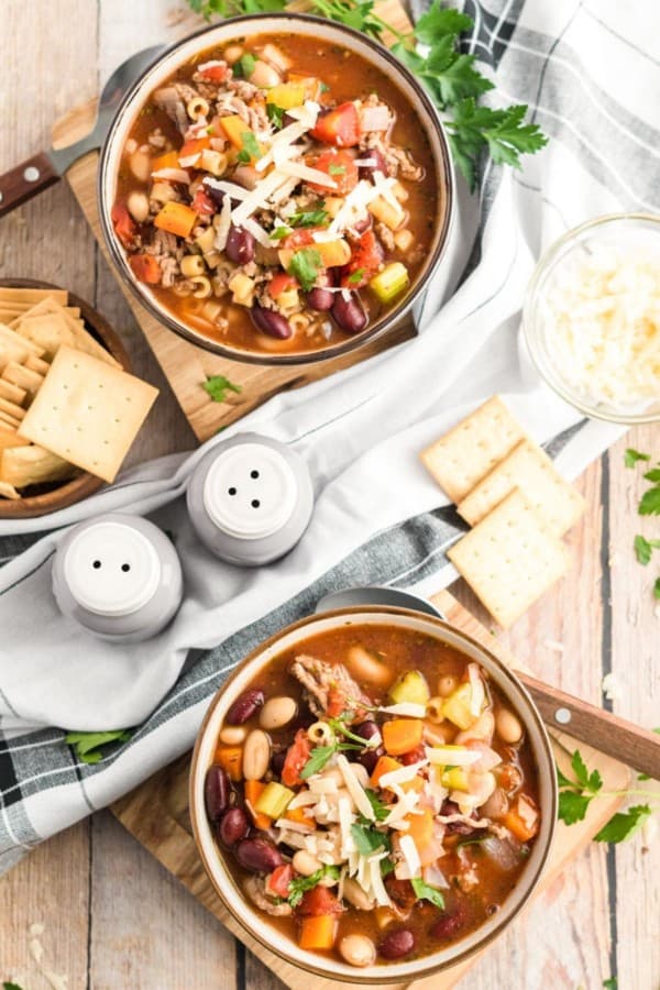 Pasta Fazool (aka Pasta e Fagioli) - Kylee Cooks