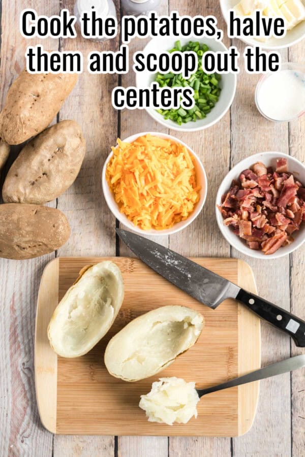 Make Ahead Twice Baked Potatoes Recipe- Freezer Friendly! - Kylee Cooks