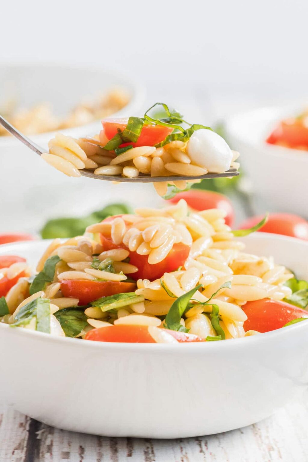 Caprese Orzo Salad: Make-Ahead Friendly | Kylee Cooks