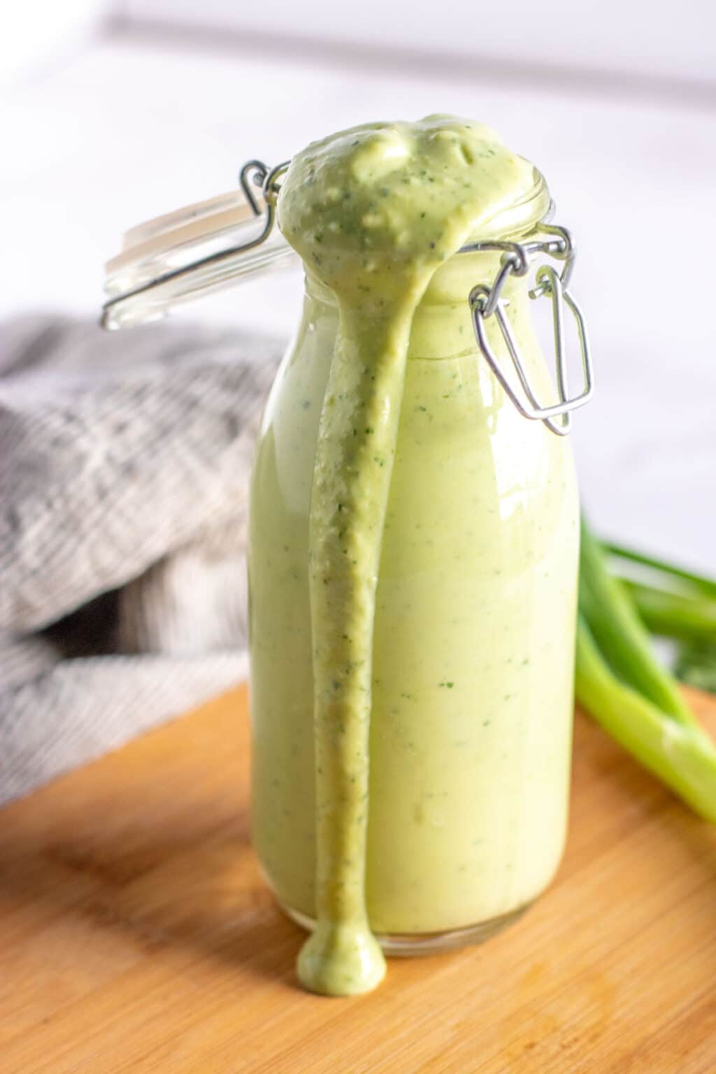Creamy Avocado Cilantro Dressing (or dip!) - Kylee Cooks
