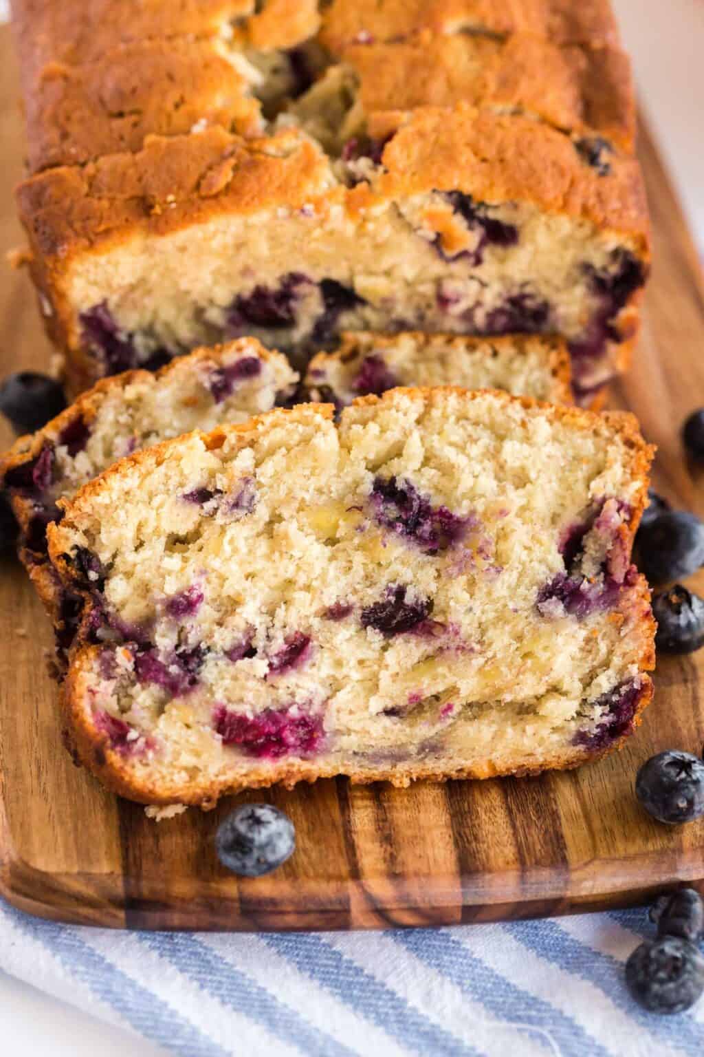 Blueberry Banana Bread - Kylee Cooks