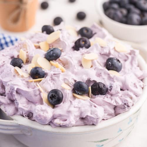 Blueberry Fluff Salad Recipe - Kylee Cooks