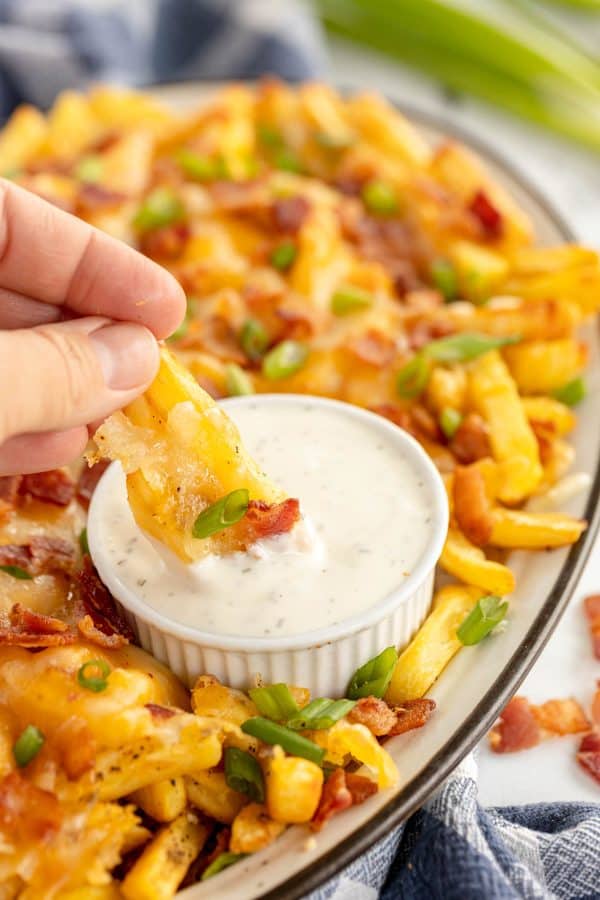 Loaded Fries (Cheese Fries) - Kylee Cooks