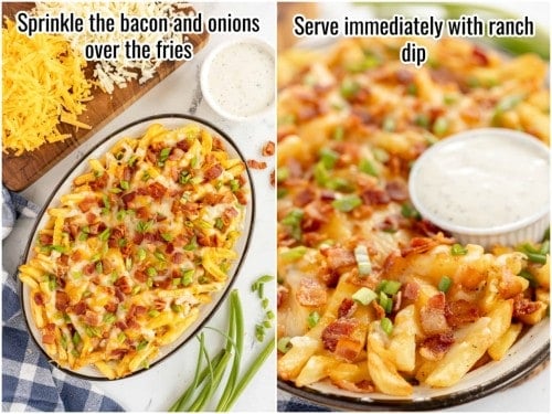 Loaded Fries (Cheese Fries) - Kylee Cooks