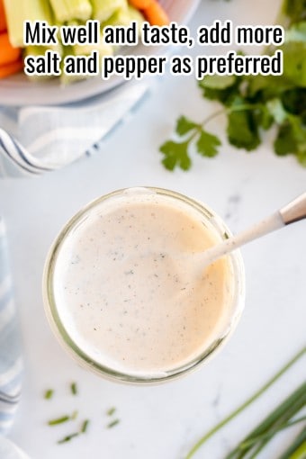 Homemade Ranch Dip Recipe (from scratch!) - Kylee Cooks