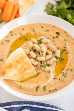 White Bean Hummus Dip - Kylee Cooks