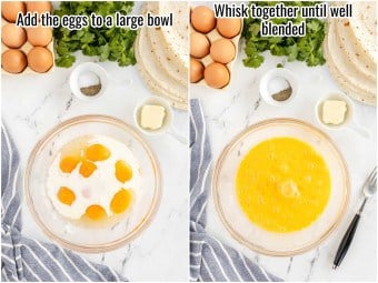 How to Scramble Eggs - step by step - Kylee Cooks