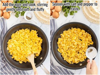 How to Scramble Eggs - step by step - Kylee Cooks