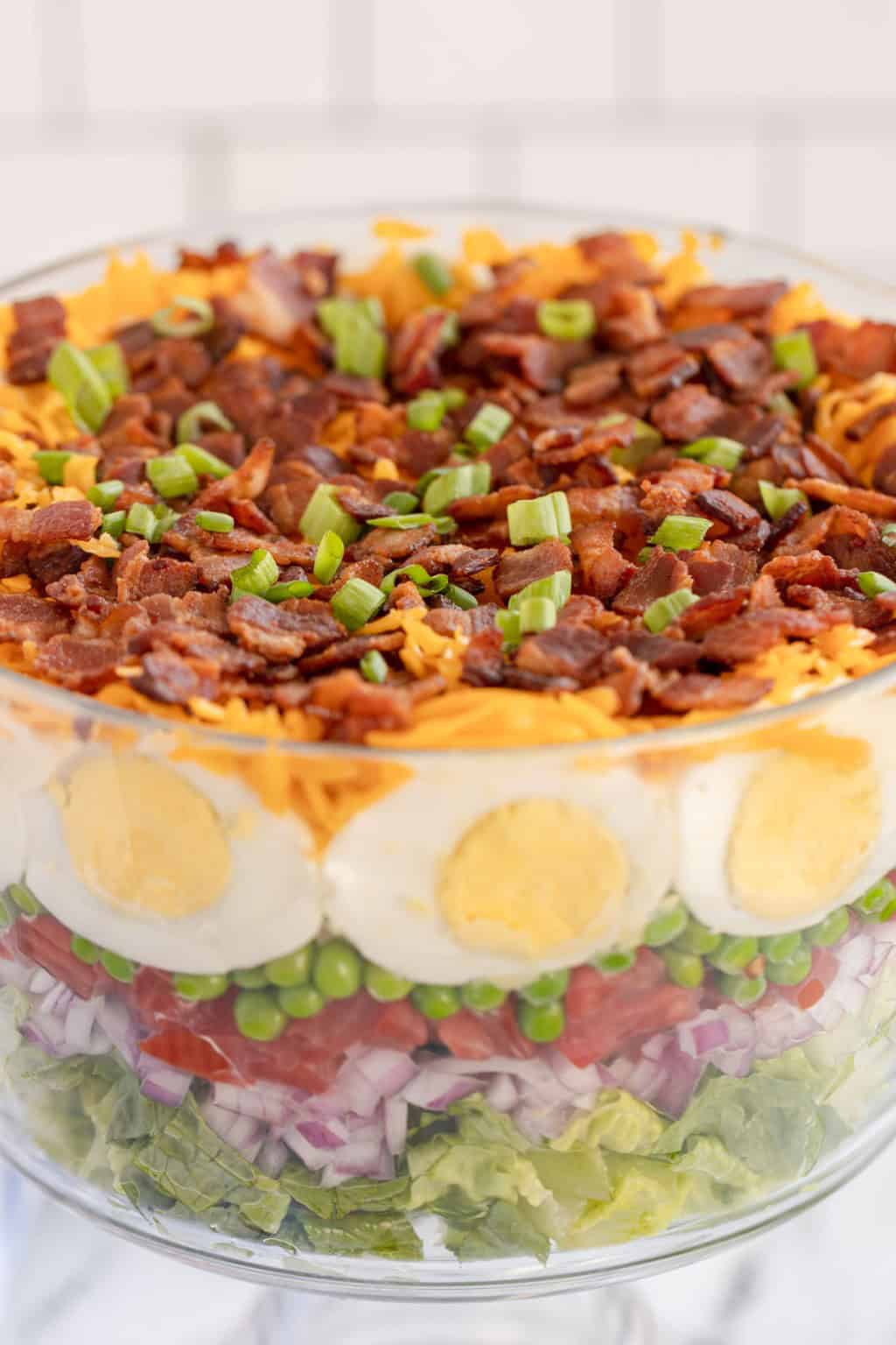 Classic 7 Layer Salad Recipe - Kylee Cooks