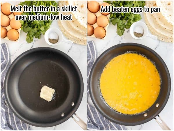 How to Scramble Eggs - step by step - Kylee Cooks