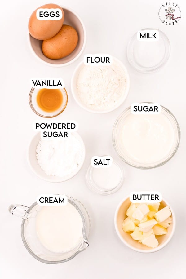 Easy Cream Puffs Recipe - Step by Step - Kylee Cooks