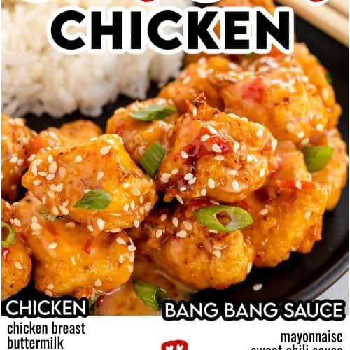 Bang Bang Chicken - Kylee Cooks
