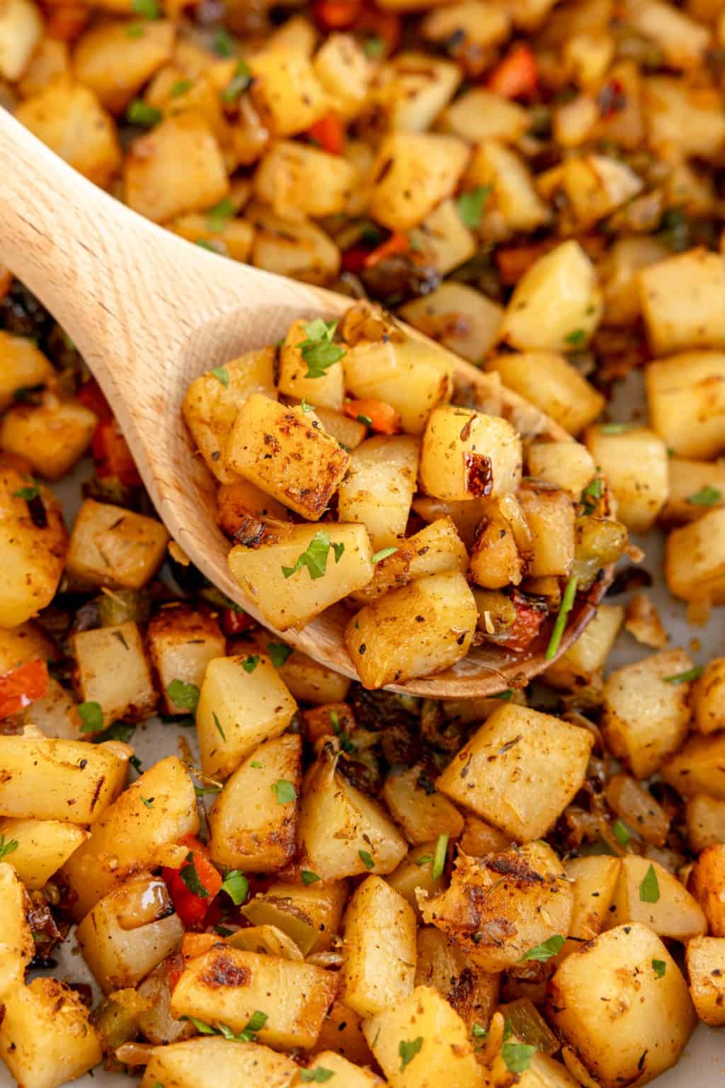 Crispy Breakfast Potatoes (Potatoes O'Brien) - Kylee Cooks