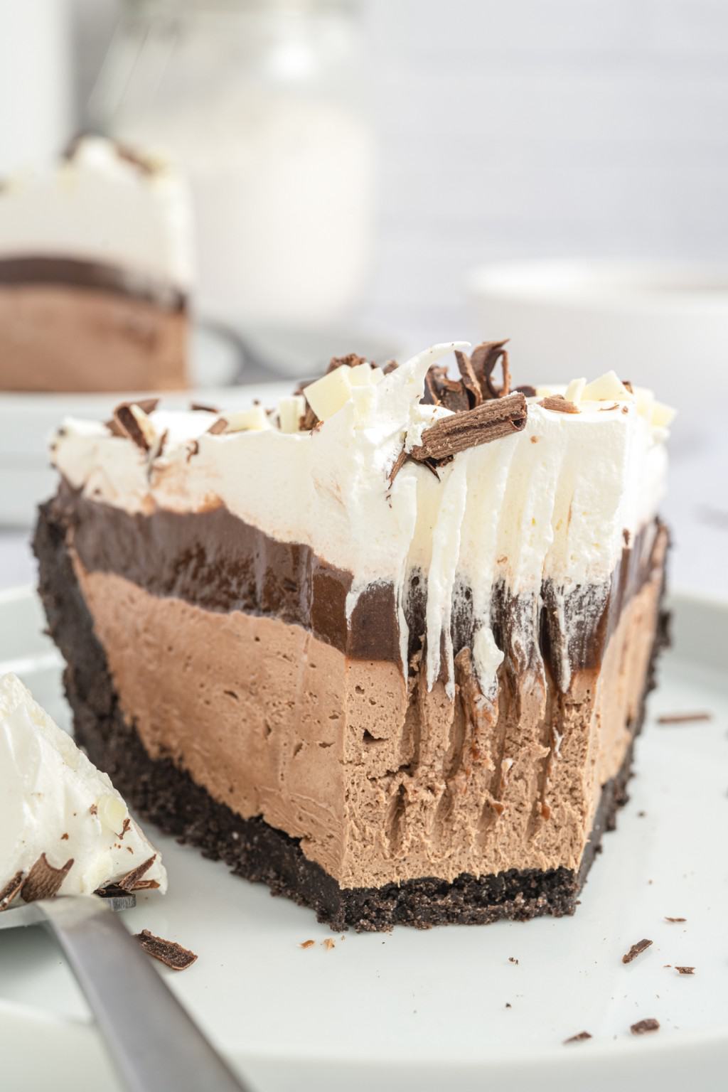 Triple Chocolate Pie Recipe - Kylee Cooks