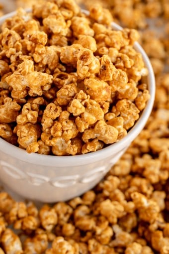 Homemade Caramel Corn Recipe - Kylee Cooks