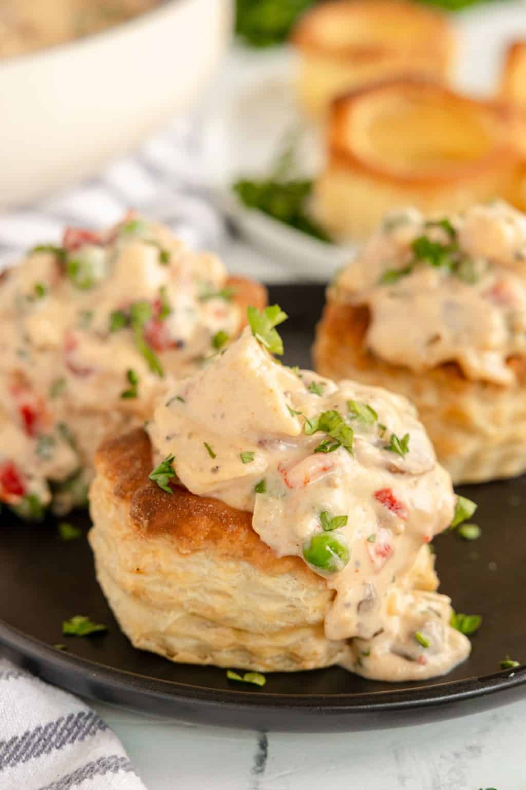 Classic Chicken a la King - Kylee Cooks