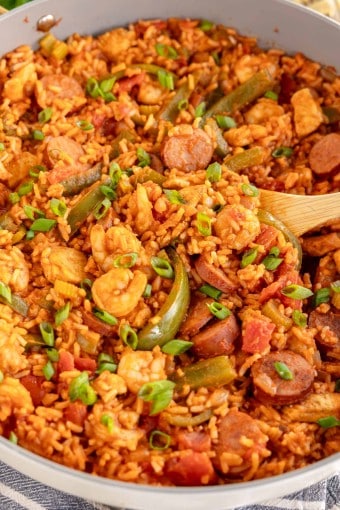Jambalaya (with Chicken, Sausage and Shrimp | Kylee Cooks
