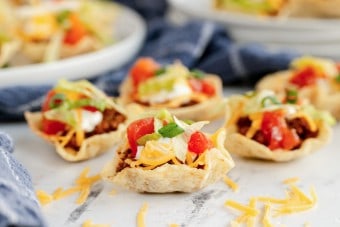 Mini Taco Bites Recipe - Kylee Cooks
