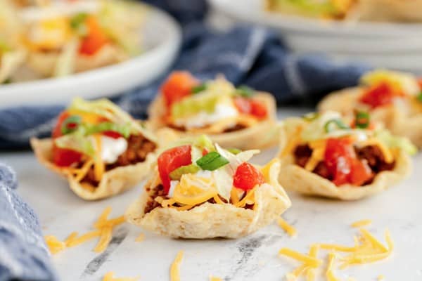 Mini Taco Bites Recipe - Kylee Cooks