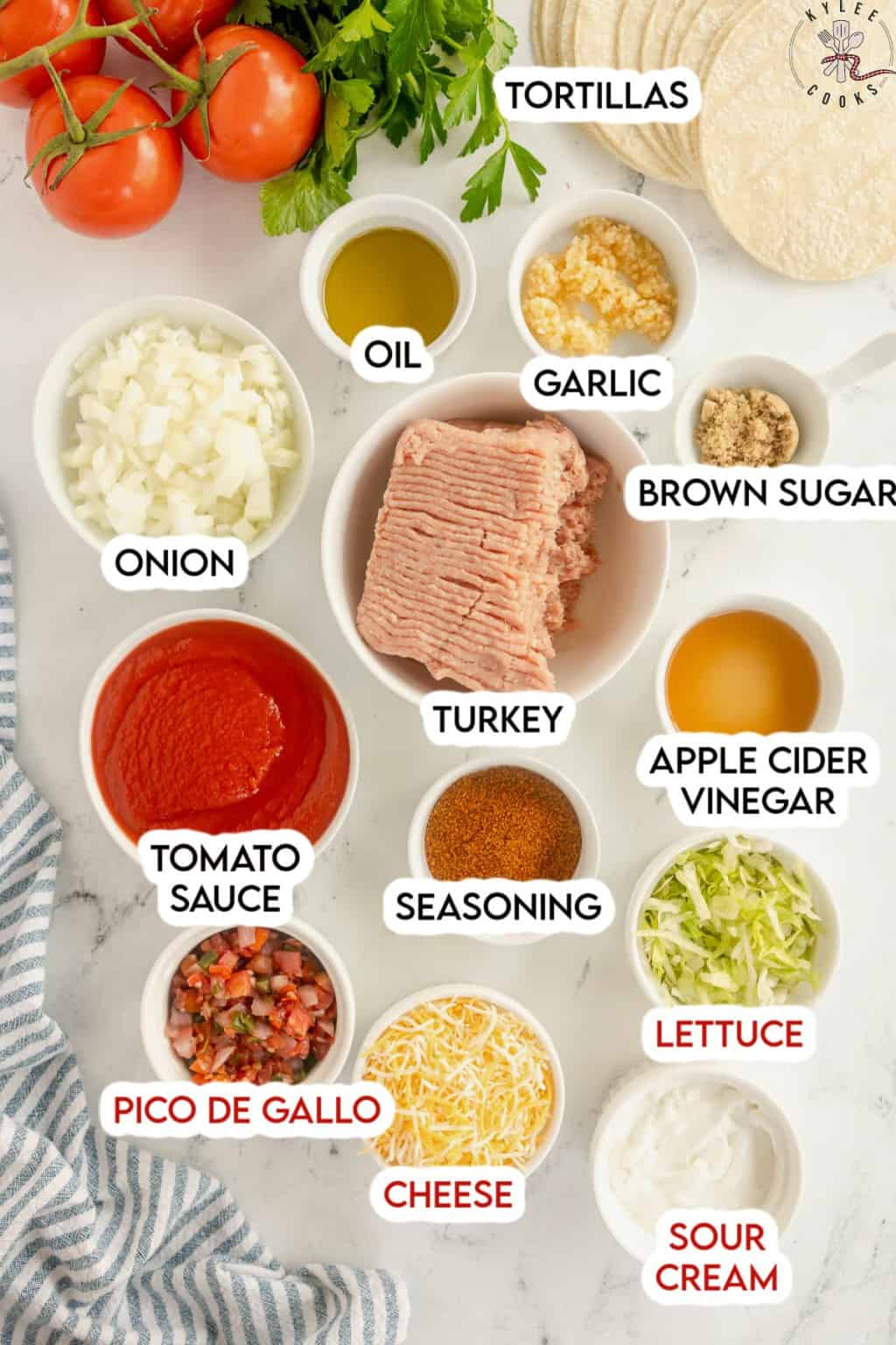 Ground Turkey Tacos - Kylee Cooks