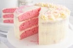 Pink Velvet Cake Recipe (from scratch!) - Kylee Cooks