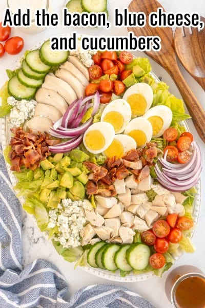 The Best Chicken Cobb Salad - Kylee Cooks