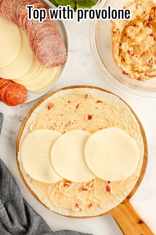 Easy Italian Pinwheels Recipe - Kylee Cooks