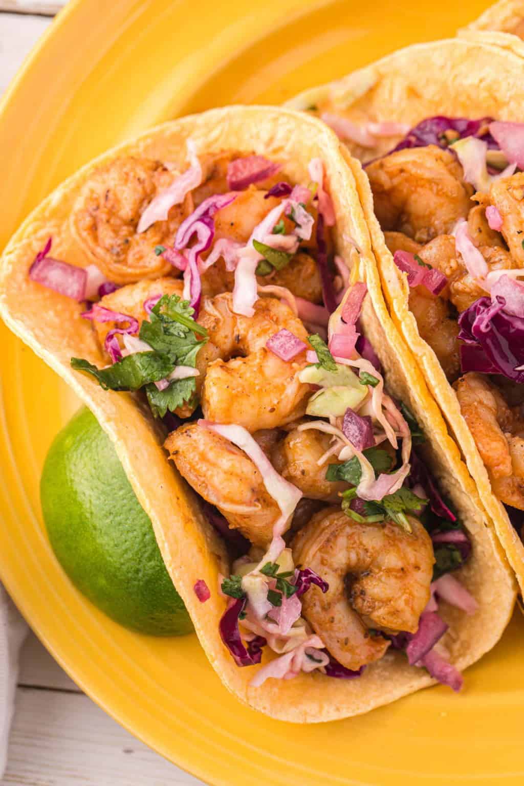 Baja Shrimp Tacos - Kylee Cooks