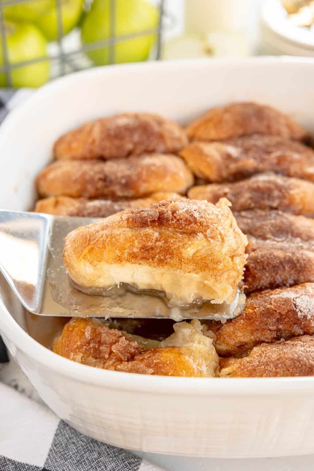 Biscuit Apple Dumplings Recipe (6 Ingredients) - Kylee Cooks
