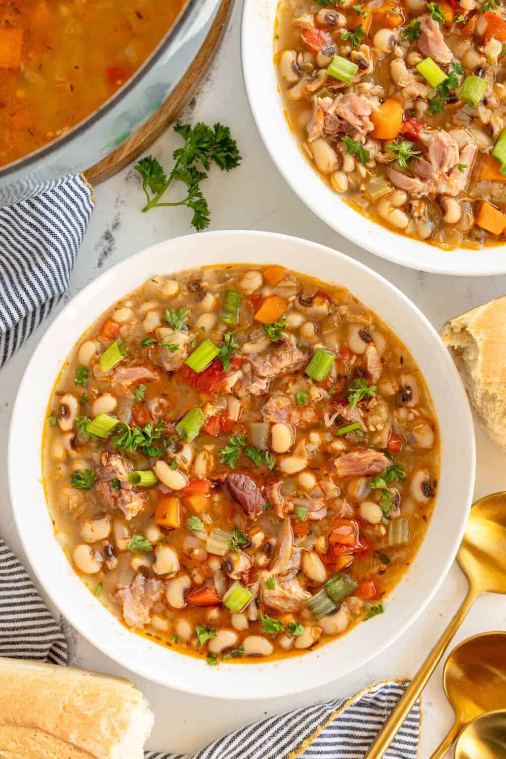 Black-Eyed Pea Soup (3 methods) - Kylee Cooks