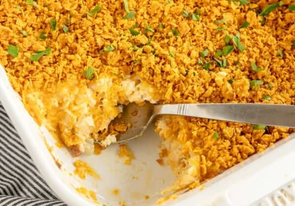 Cheesy Funeral Potatoes Recipe - Kylee Cooks
