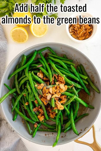 Green Beans Almondine Recipe (aka Amandine) - Kylee Cooks