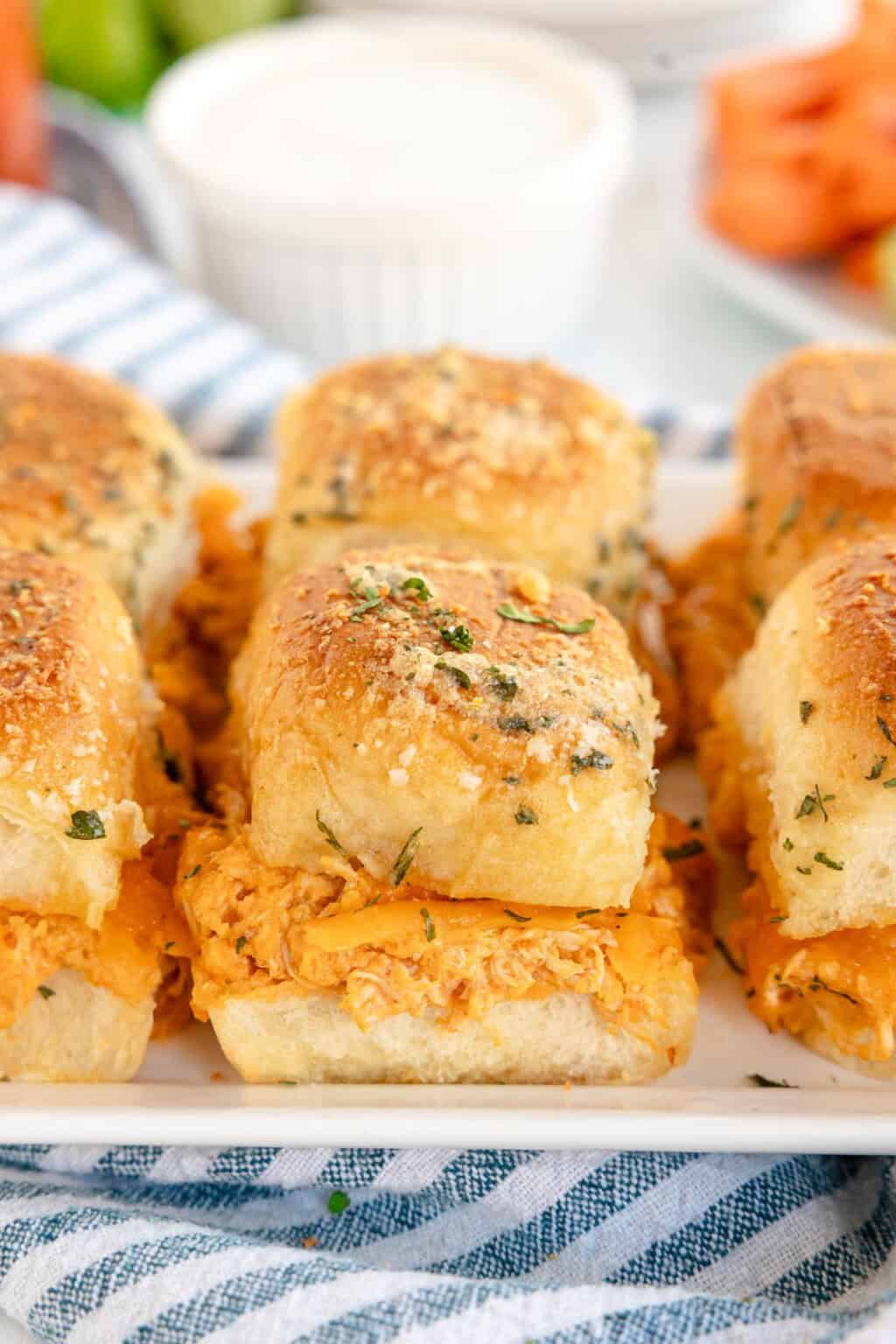 Buffalo Chicken Sliders - Kylee Cooks