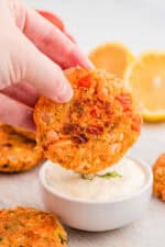 Salmon Patties with Dill Aioli - Kylee Cooks