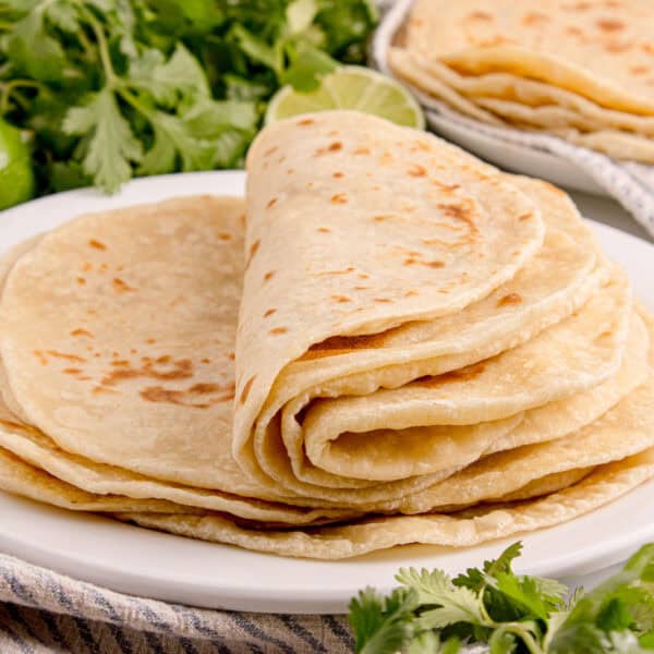 Soft & Easy Homemade Flour Tortillas (No Lard Needed) - Kylee Cooks