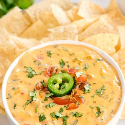 Easy Queso Dip Recipe (with Velveeta) - Kylee Cooks