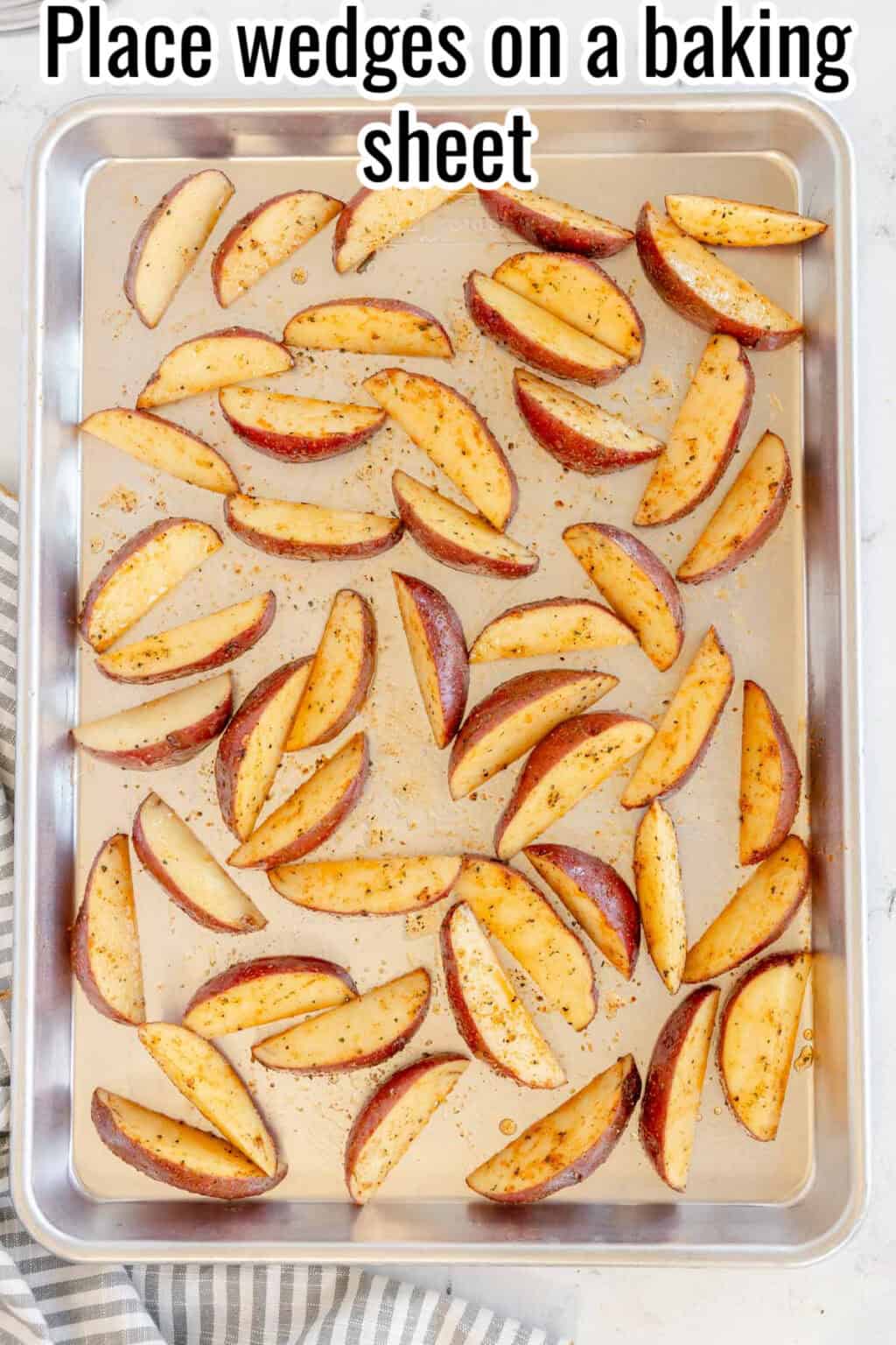 Easy Homemade Potato Wedges – Family Friendly | Kylee Cooks